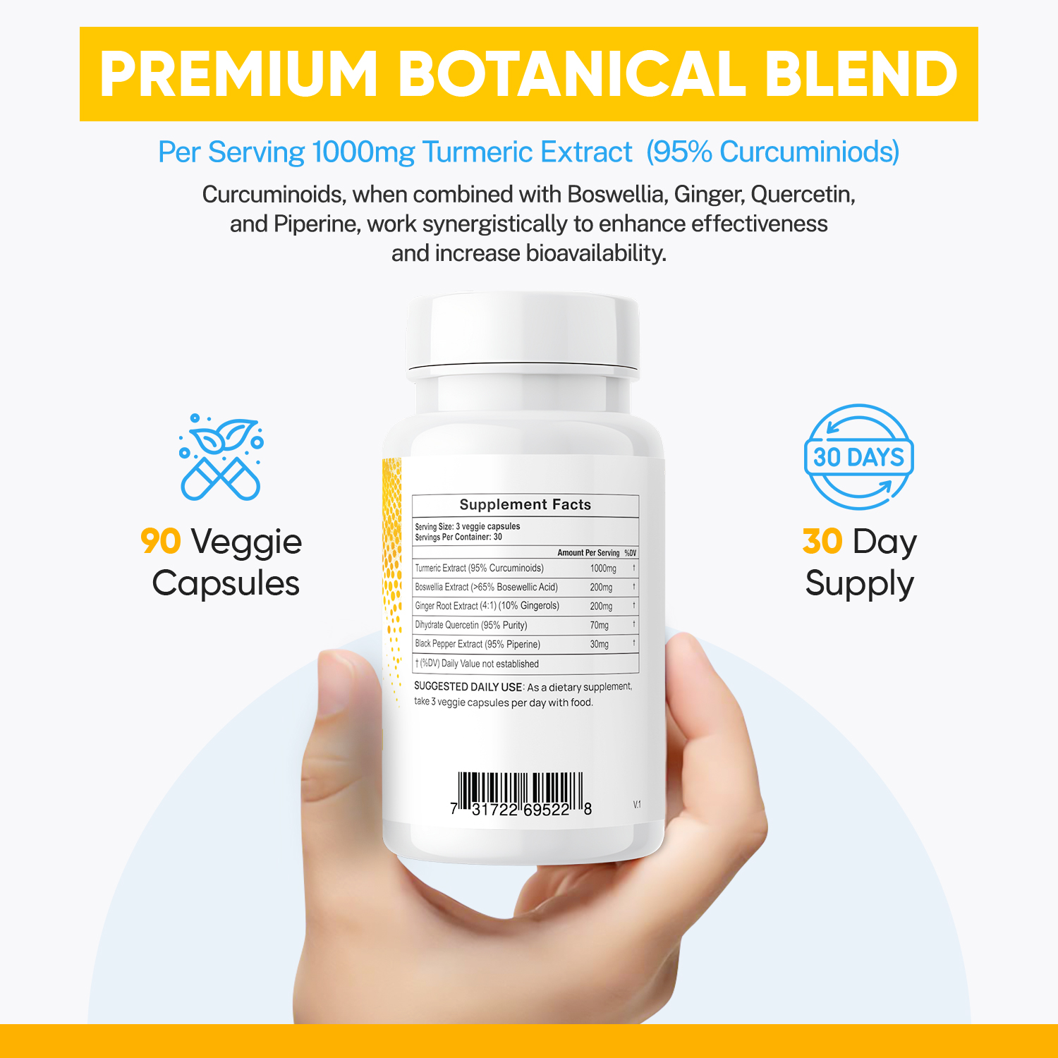 Senolytic Supplement Complex w/ Quercetin & Fisetin - SenoAid